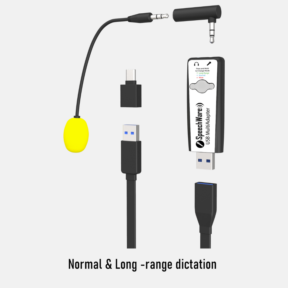lexMike USB Keyboard Mic | SpeechWare – SpeechWare Store