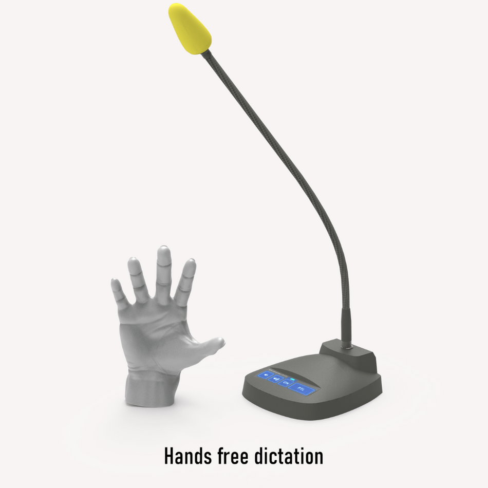 Dragon Microphone | TableMike with Dragon | USB Desktop Mic- SpeechWare ...