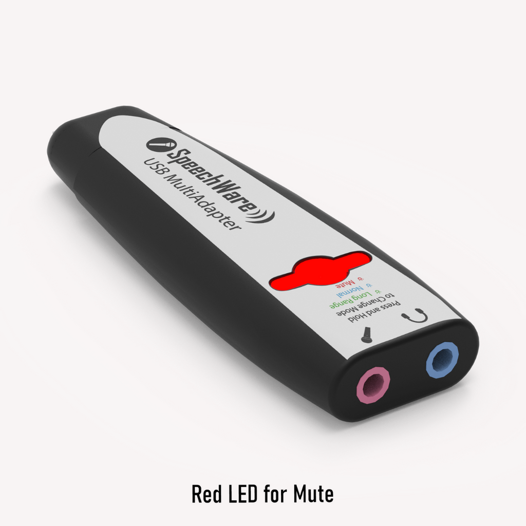 USB MultiAdapter | Normal & Long-Range Dictation – SpeechWare Store