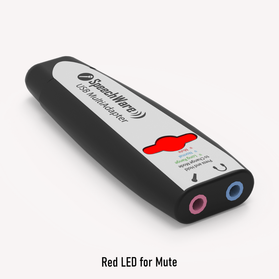 USB MultiAdapter | Normal & Long-Range Dictation – SpeechWare Store