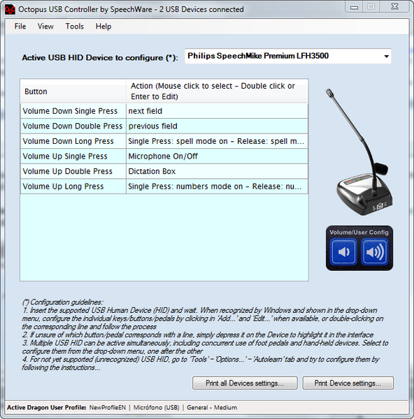 SpeechWare Octopus USB Controller (Free to test software) – SpeechWare ...